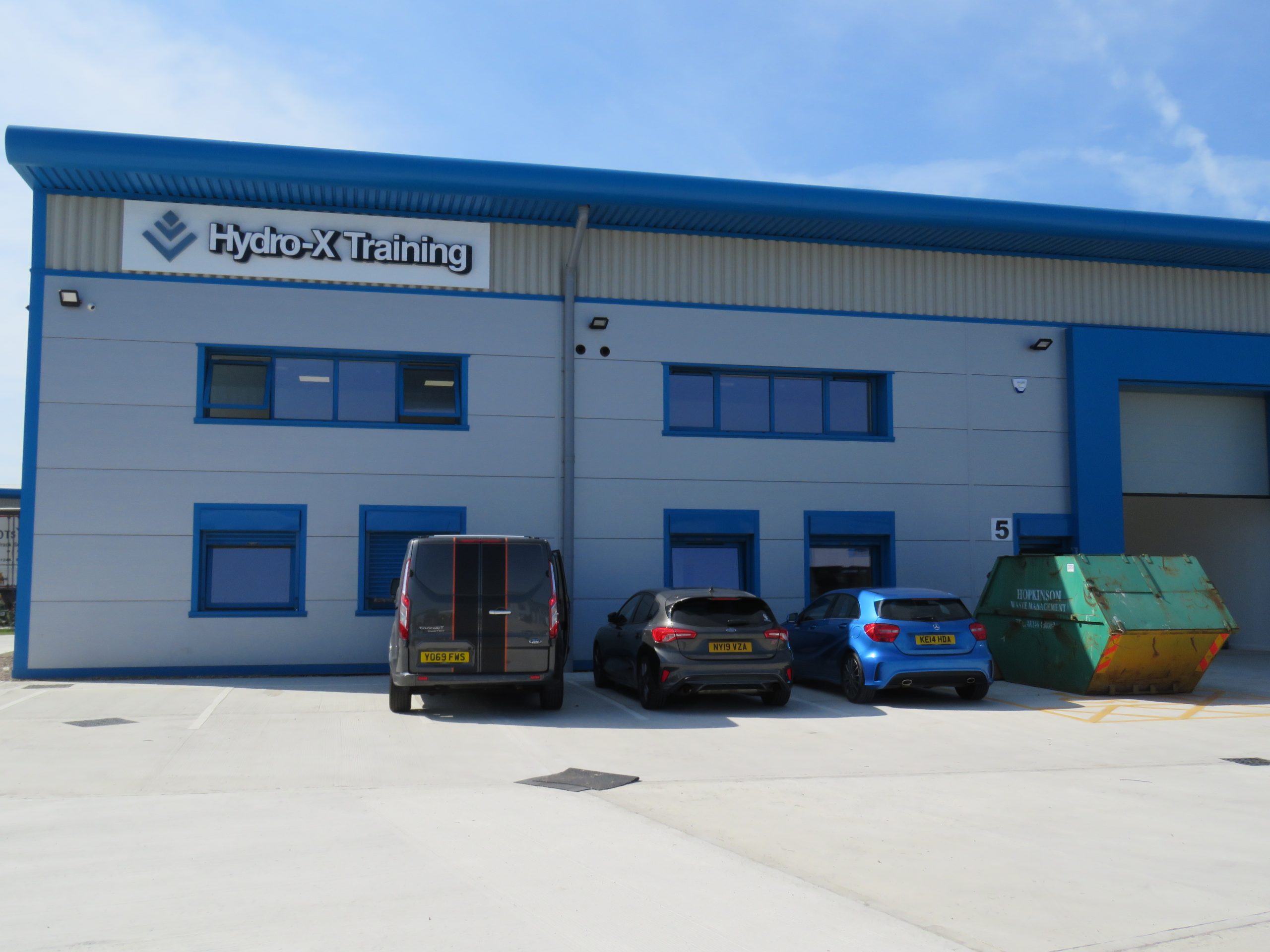 HX Training's New Building - Hydro-X