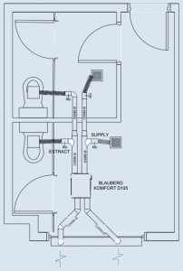 Mechanical Ventilation with Heat Recovery System | Hydro X